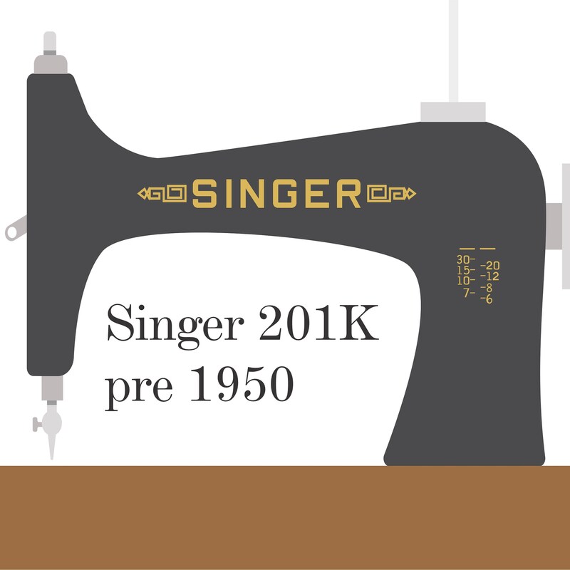 201 Singer Sewing Machine - Etsy