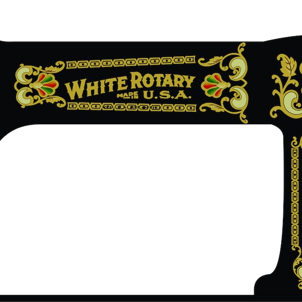 Sewing Machine Restoration Decals - Etsy