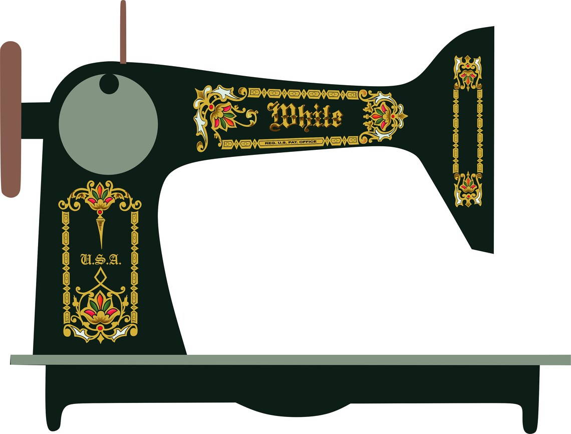 White Sewing Machine VSIII - Vibrating Shuttle Sewing Machine ...