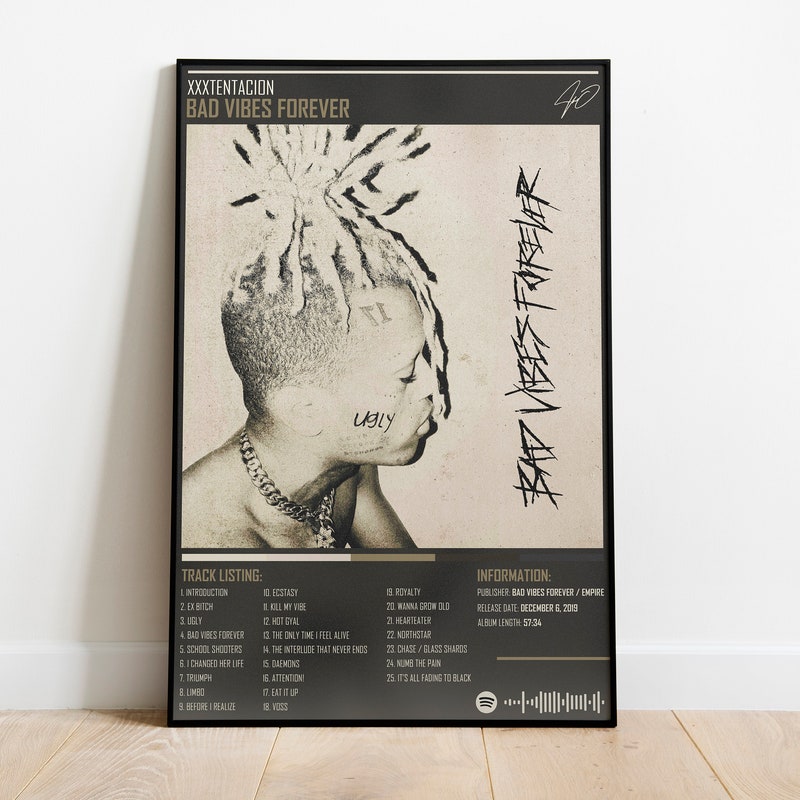 Xxxtentacion Poster Poster - Etsy