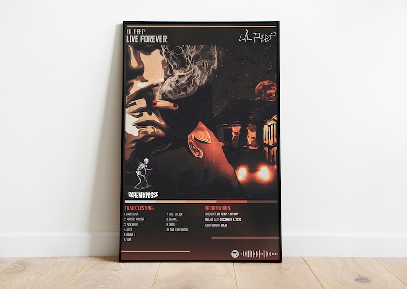 CUSTOM Music Album Poster - Music Album - Digital Print - Music Print ...