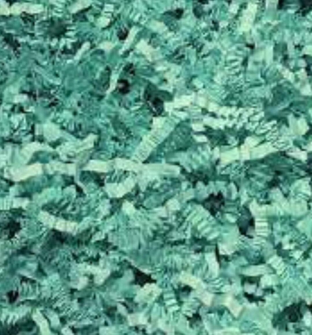 Mint Crinkle Paper, Shred Filler, Zigzag Filled Paper, Can Be Used for ...