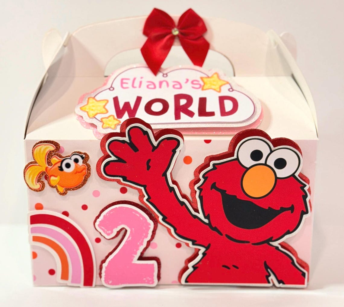 Elmo Gable Boxes - Etsy