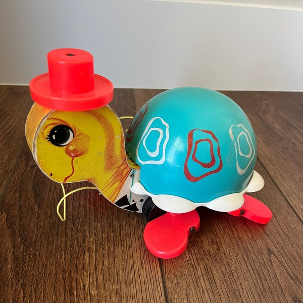 Turtle Pull Toy - Etsy