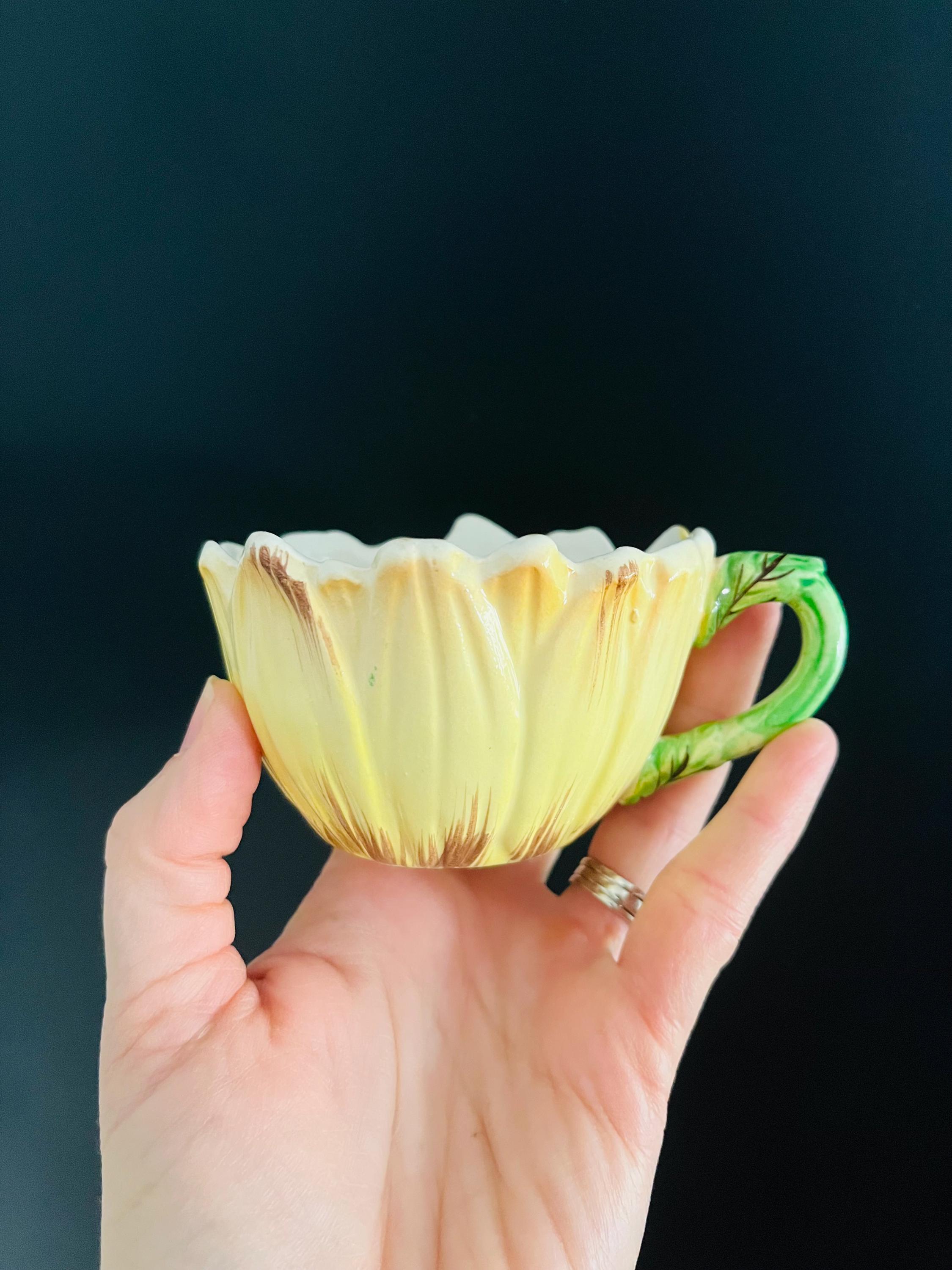 HTF Norcrest Sunflower Teacup With Original Sticker - Etsy
