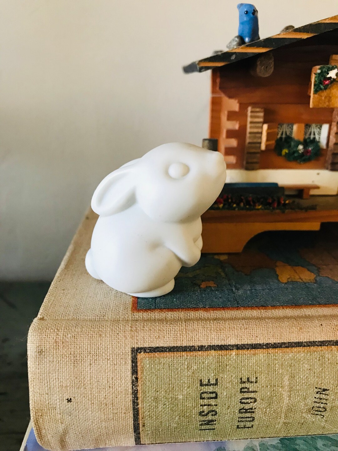 Vintage Hallmark Rabbit Fine Bisque Porcelain 1970s - Etsy