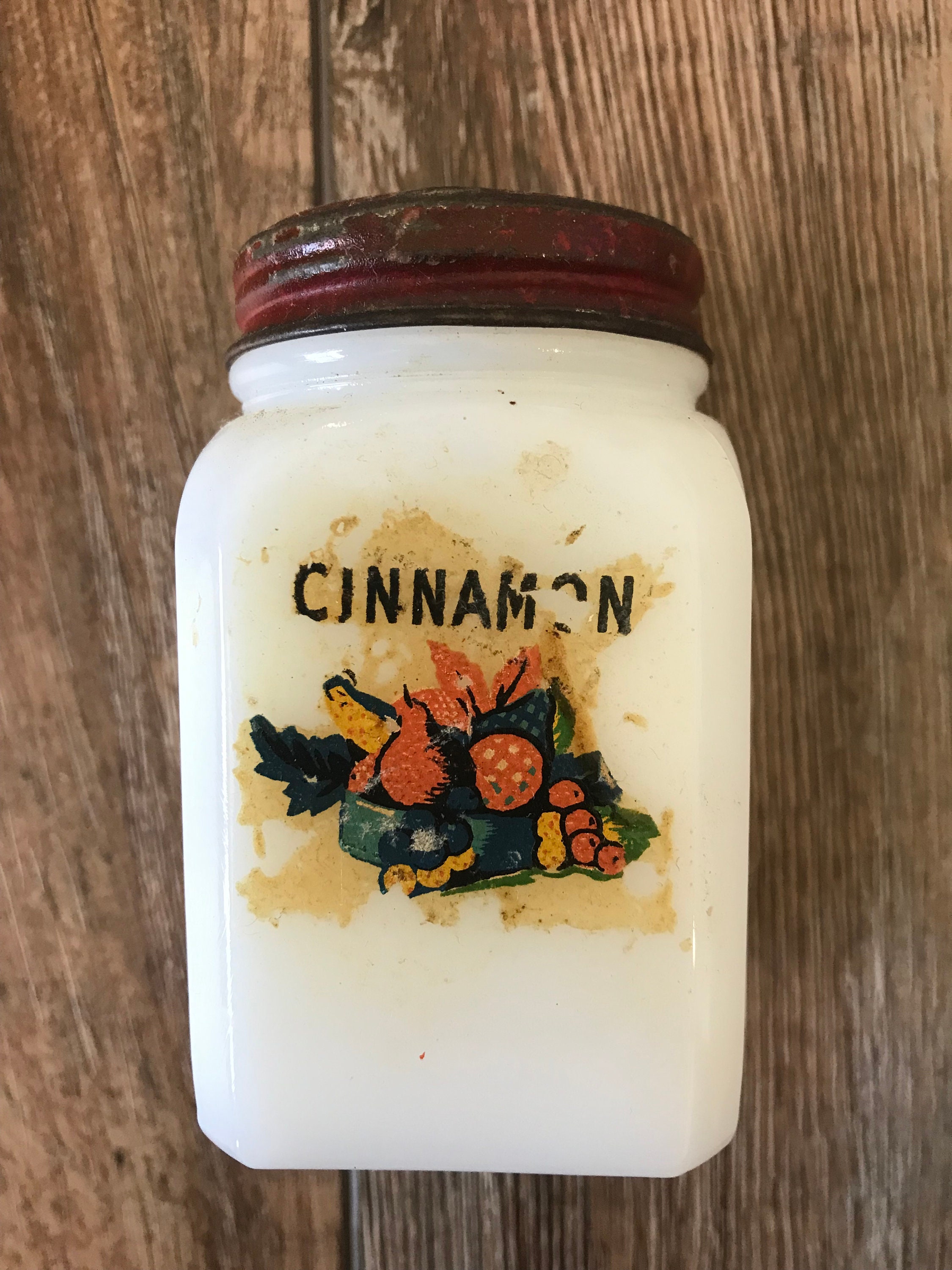 Vintage 1950s Ceramic Spice Jars - Etsy