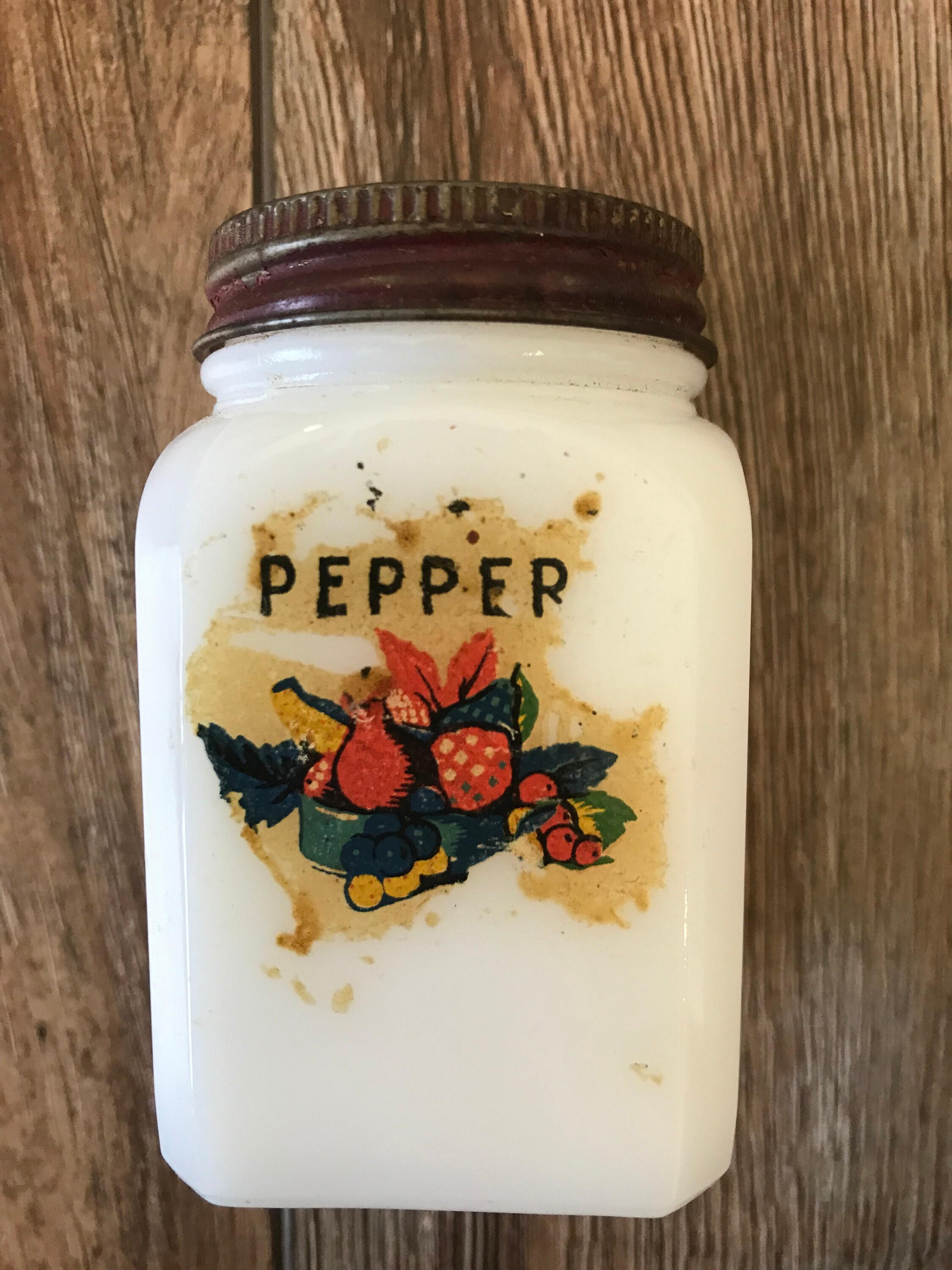 Vintage 1950s Ceramic Spice Jars - Etsy