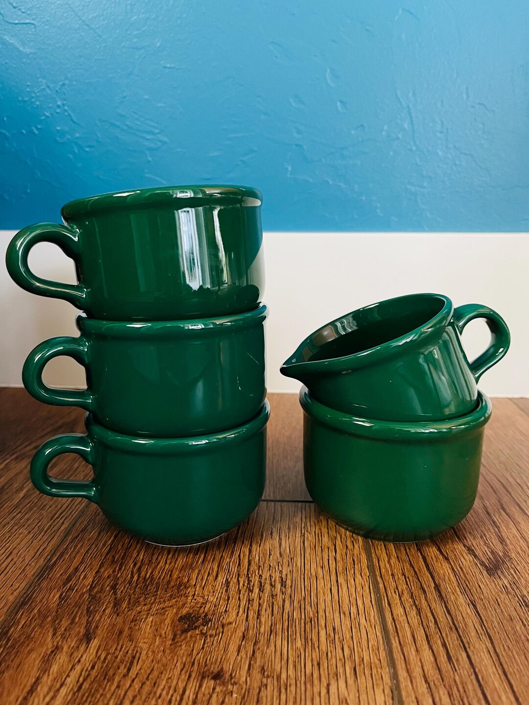 Set of 5 Waechtersbach Spain Dishes Mugs, Bowl and Creamer - Etsy