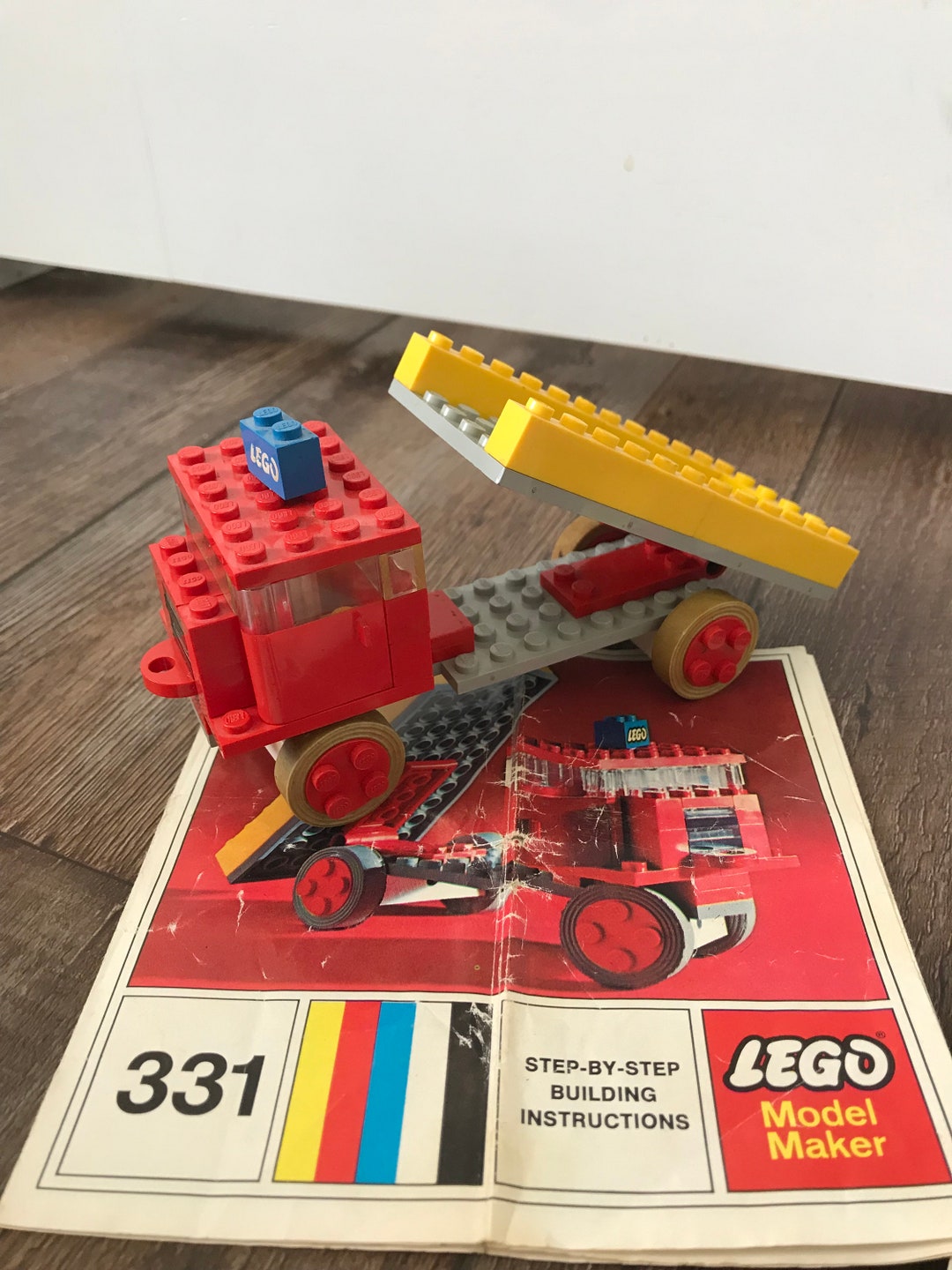 1968 Lego Dump Truck 331 With Instructions - Etsy