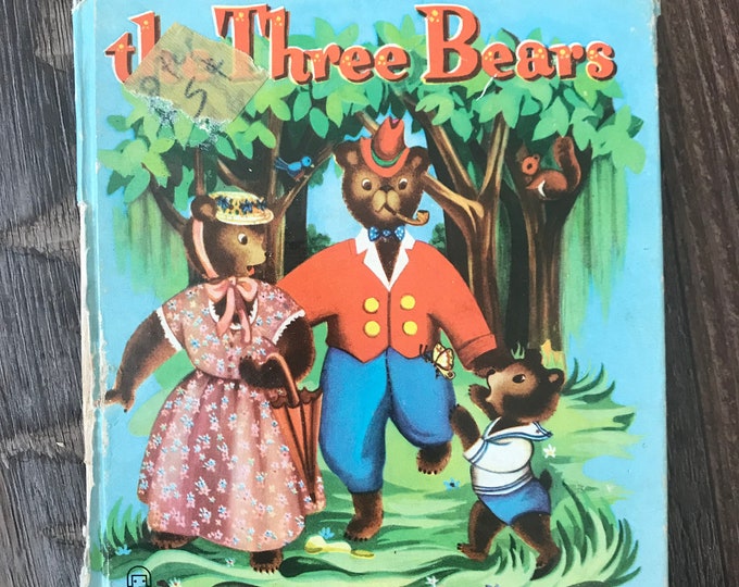 The Three Bears Children's Book 1952 - Etsy