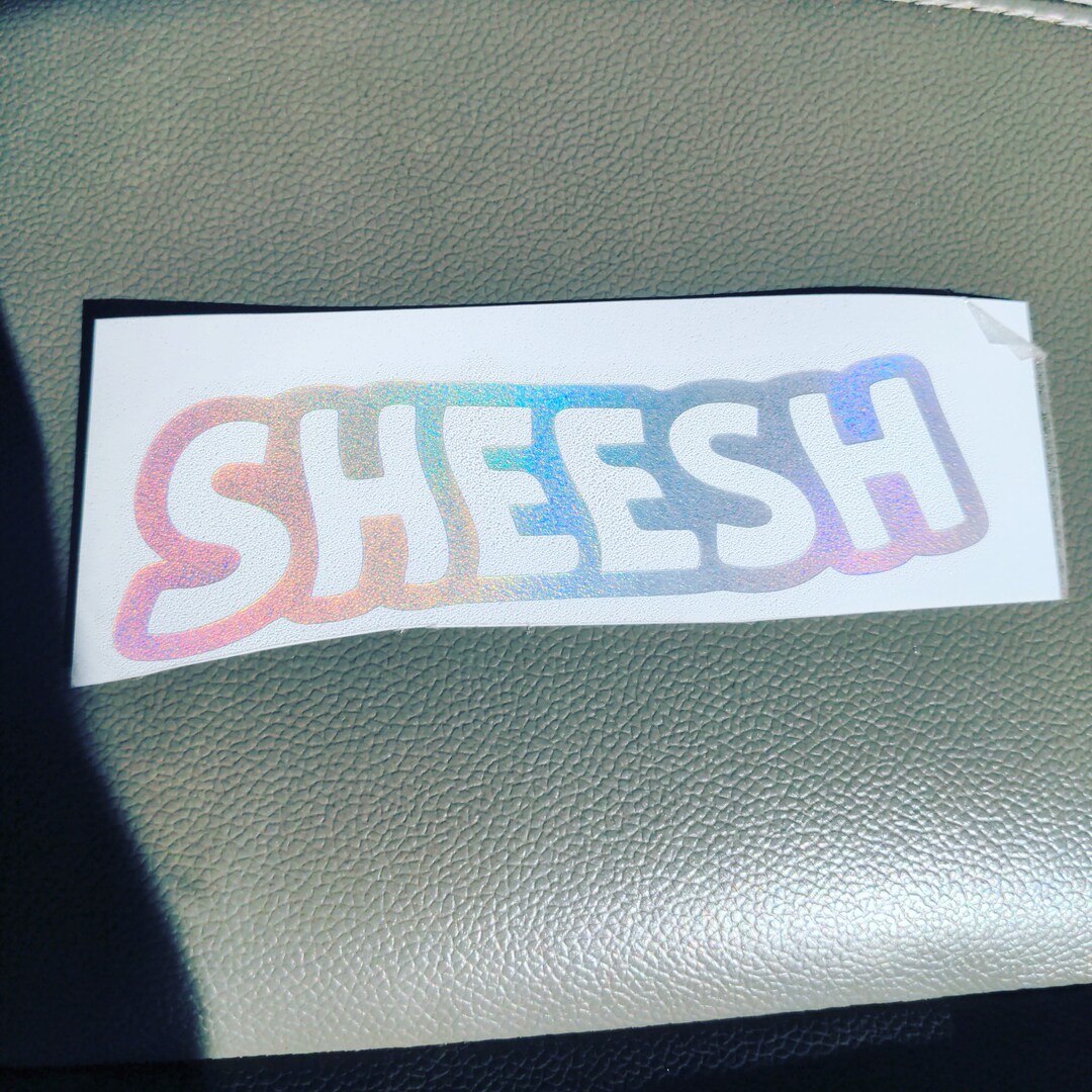 Sheesh Vinyl Decal - Etsy