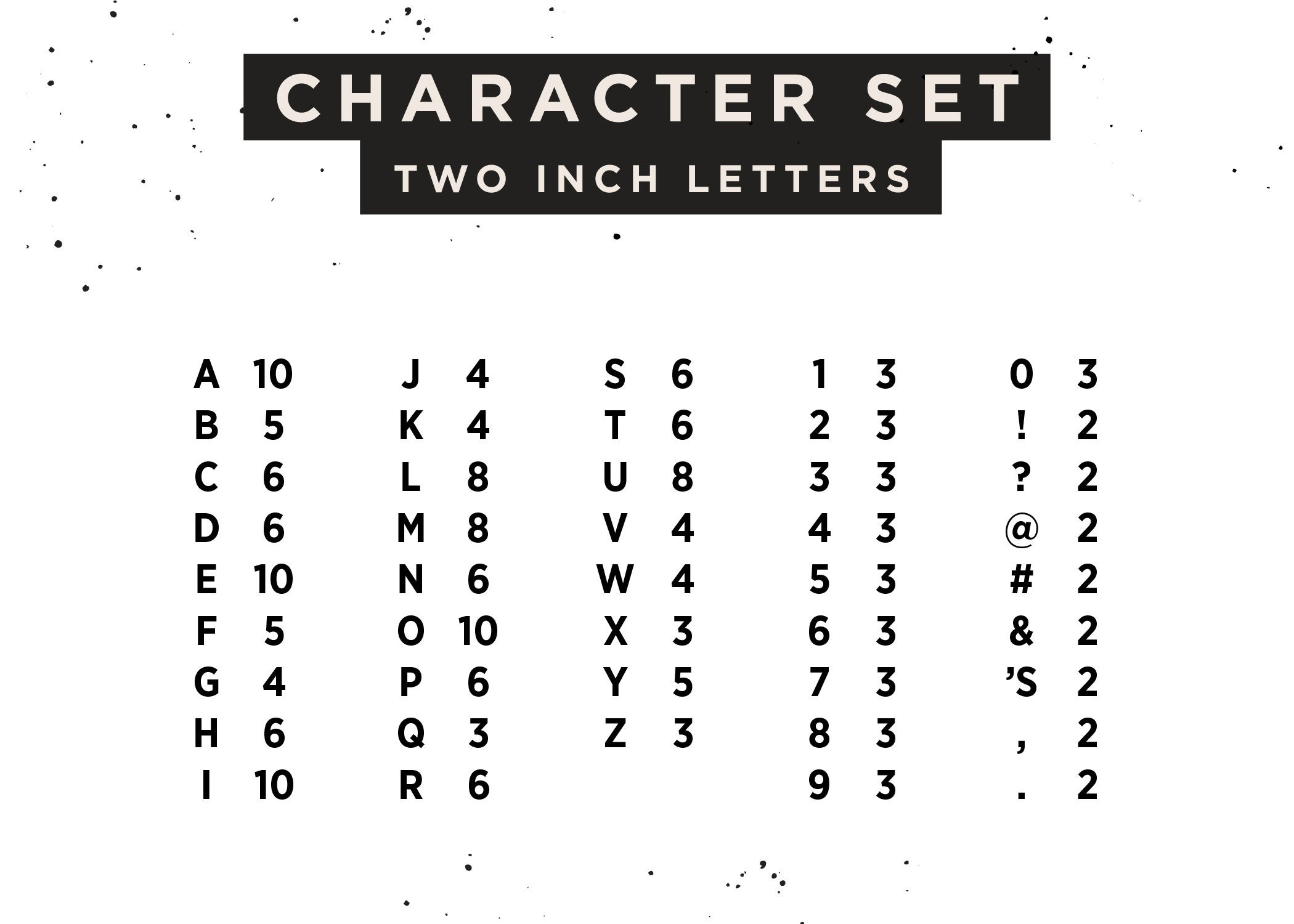 2 Inch Mini Letters for Letter Ledges LETTERS ONLY Black - Etsy