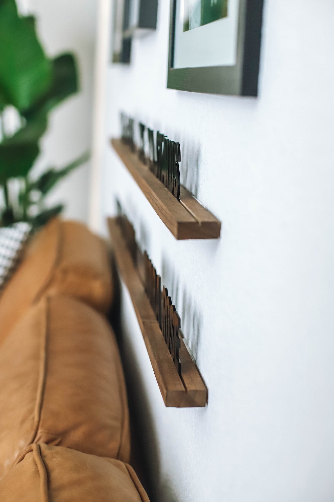 2 Inch Mini Letters for Letter Ledges - LETTERS ONLY - Black or White ...