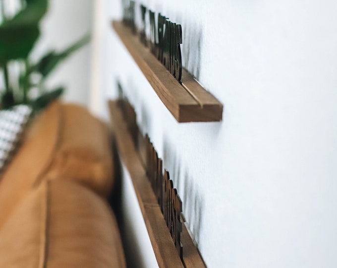 2 Inch Mini Letters for Letter Ledges - LETTERS ONLY - Black or White ...