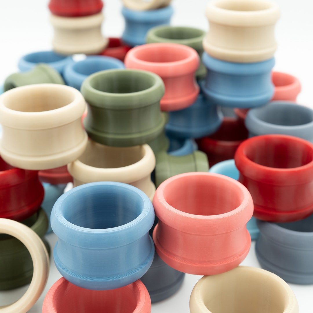 Bistro Napkin Rings - Assorted Colors - by Murphydecorboutique - Etsy