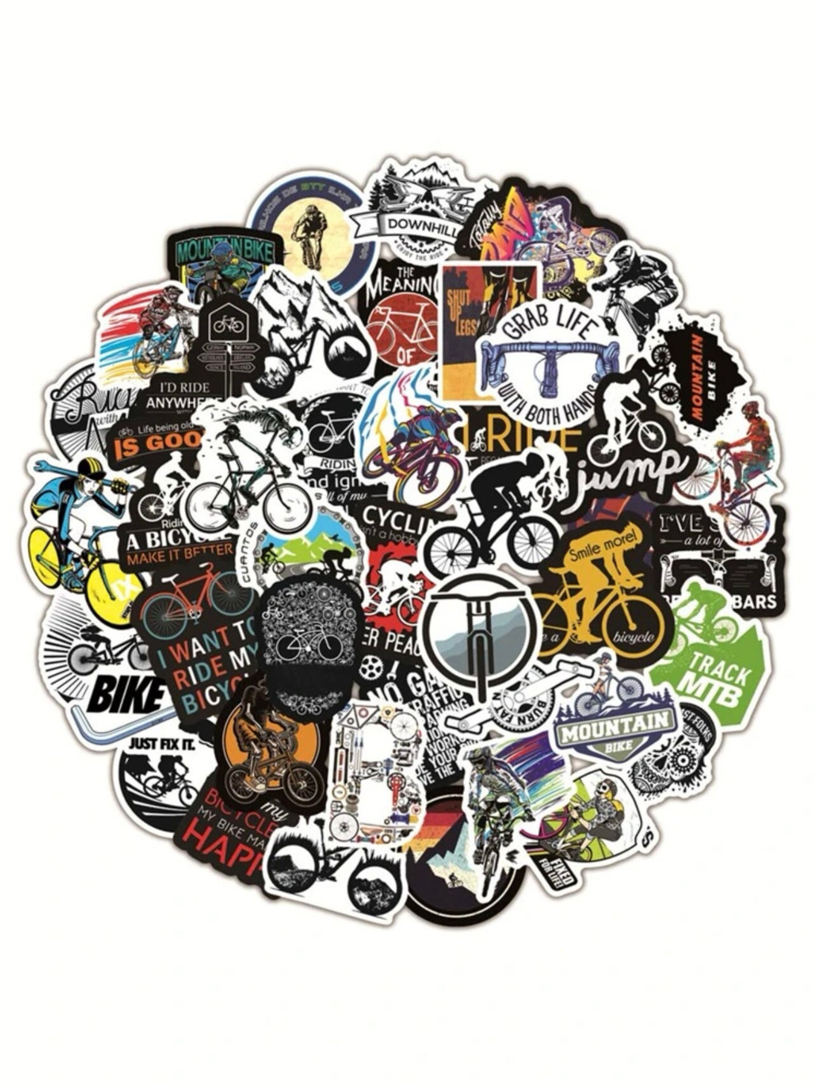 10-30 Pack Biker Motorcycle Style Stickers Fun Decals for - Etsy Canada