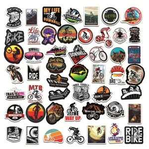 10-30 Pack Biker Motorcycle Style Stickers Fun Decals for - Etsy Canada