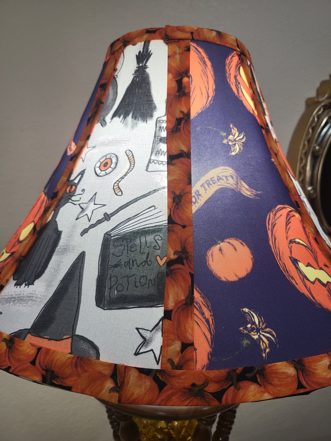 Halloween Lamp Shade - Etsy