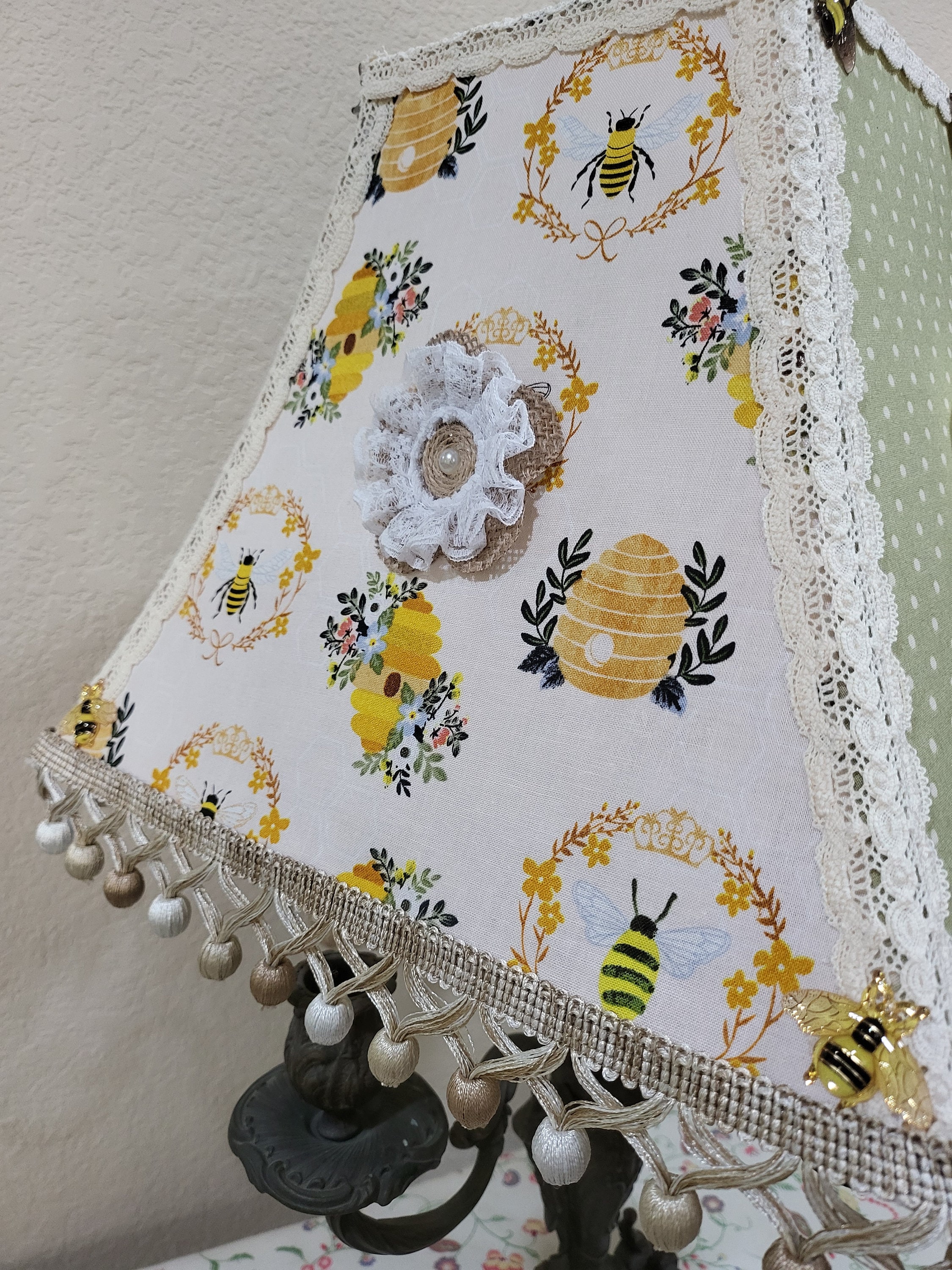 Honey Bee Lamp Shade - Etsy