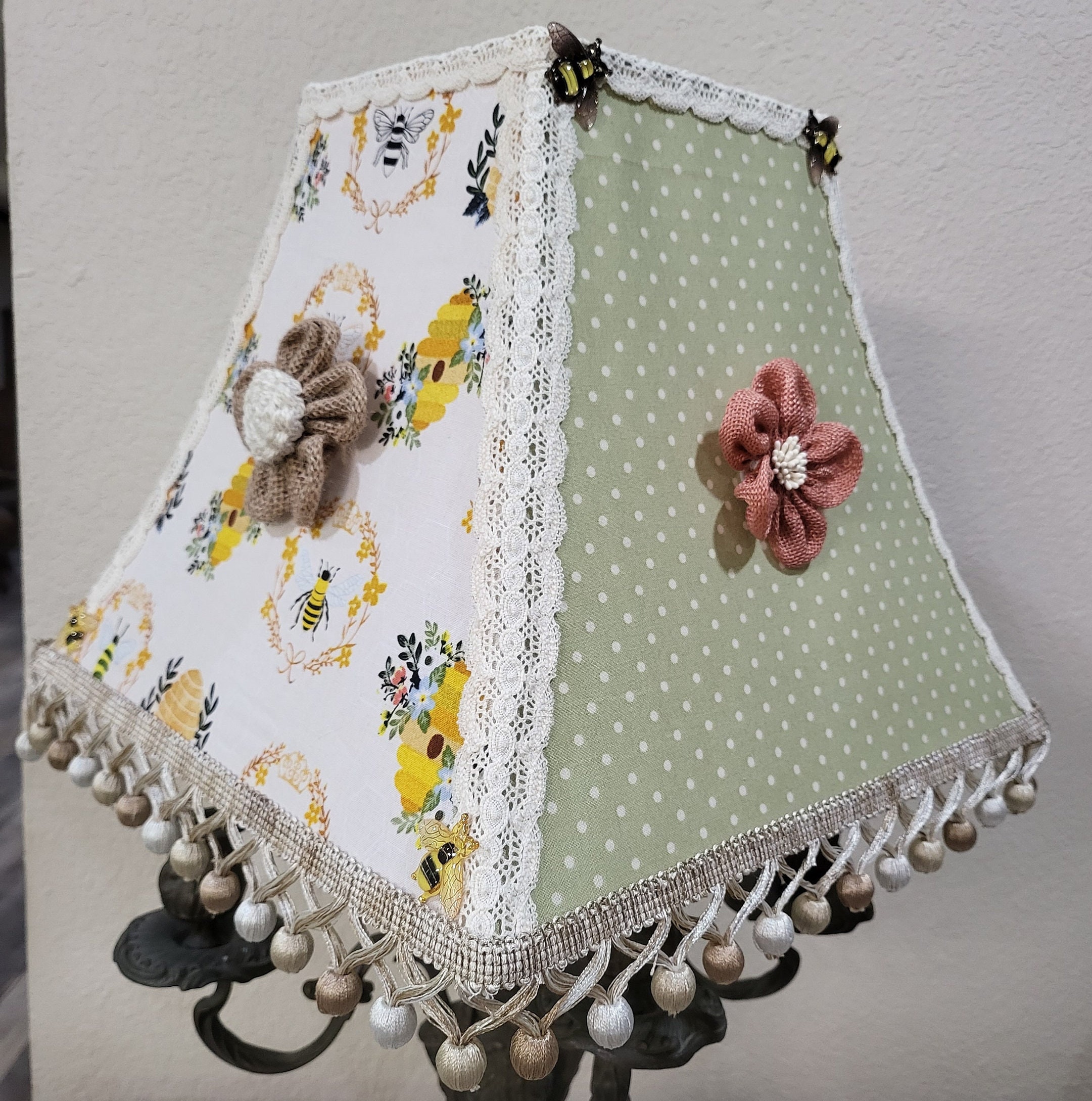 Honey Bee Lamp Shade - Etsy