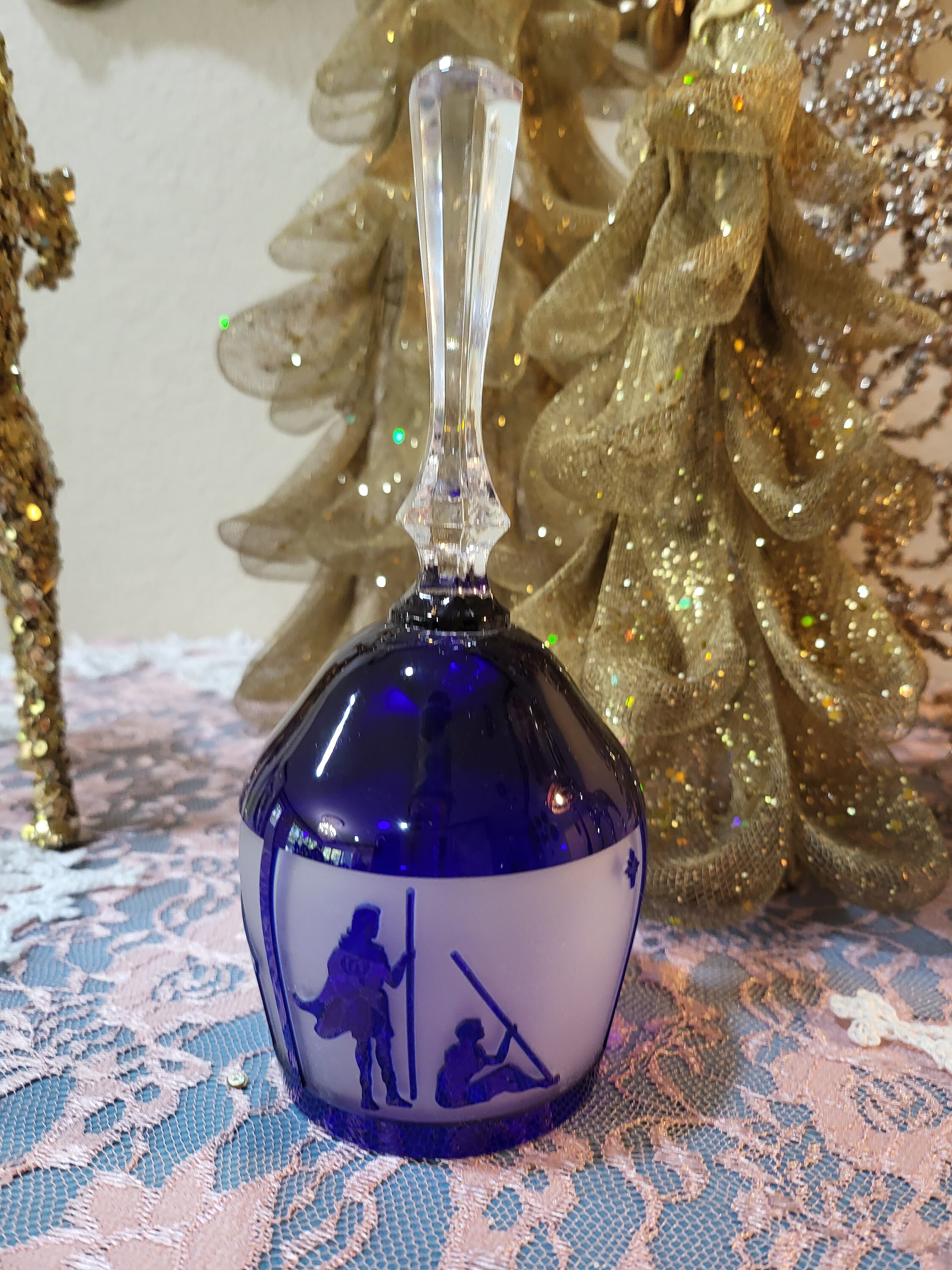 1979 Goebel Hummelwerk Handcut Crystal Bell - Etsy