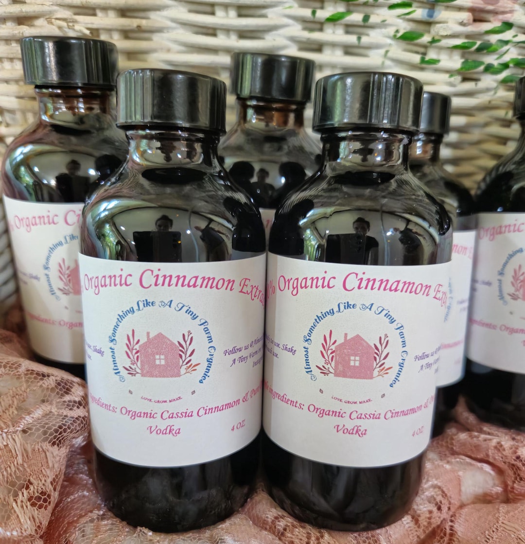 Organic Pure Cinnamon Extract (tinture) - Etsy