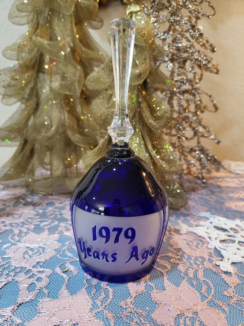 1979 Goebel Hummelwerk Handcut Crystal Bell - Etsy