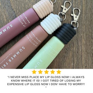 Lip Balm Cloud Keychain Cap, Summer Friday, Laneige, Aquaphor, Carmex ...