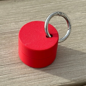 AirTag Travel Ring Box | Keychain Ring Box | Travel Jewelry Holder ...