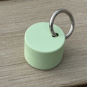 AirTag Travel Ring Box | Keychain Ring Box | Travel Jewelry Holder ...