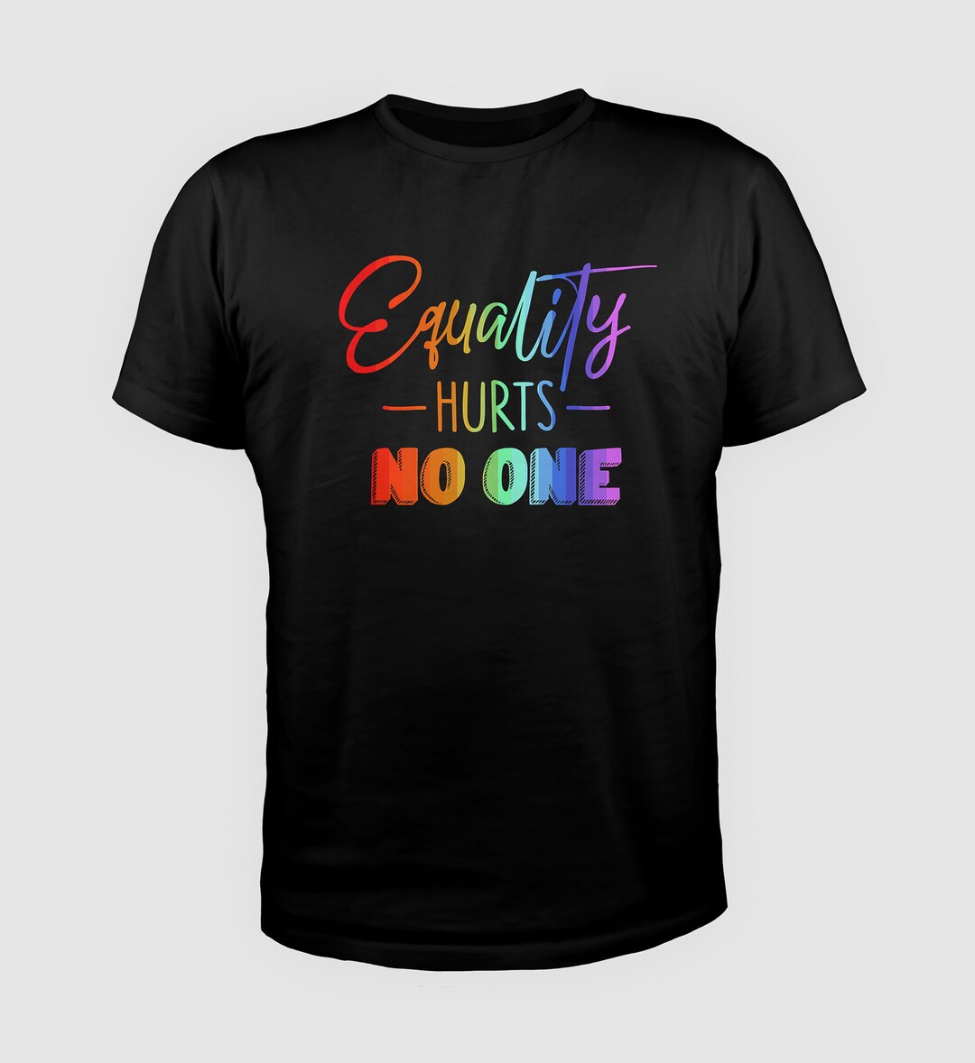 Equality Hurt No One, Pride Shirt, LGBT Shirt, LGBTQ Ally Shirt, Pride ...