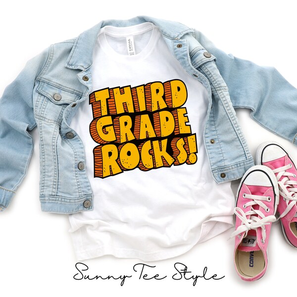 2nd Grade Rocks - Etsy