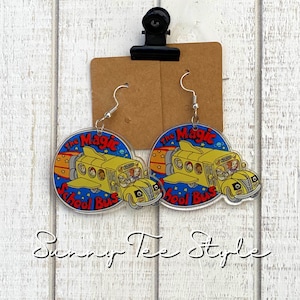 Magic School Bus Tote Bag, 3 Sizes, Book Bag, Teacher, Heavy Duty Bag ...