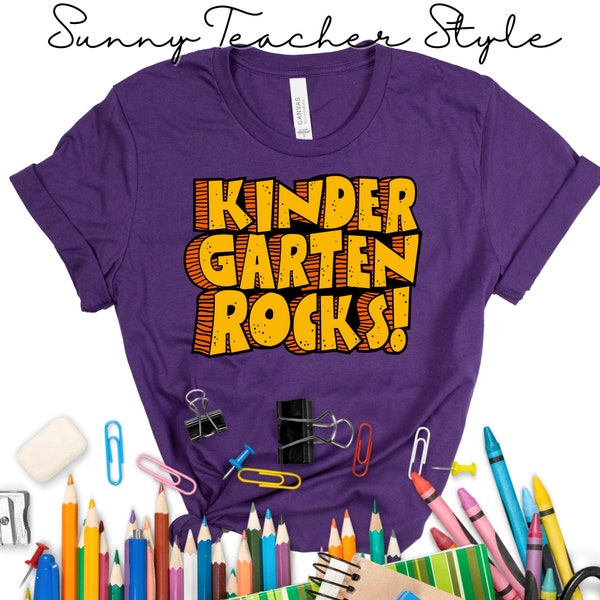 Kindergarten Rocks - Etsy