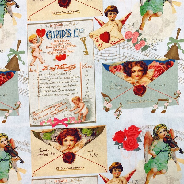 Cupid Fabric - Etsy