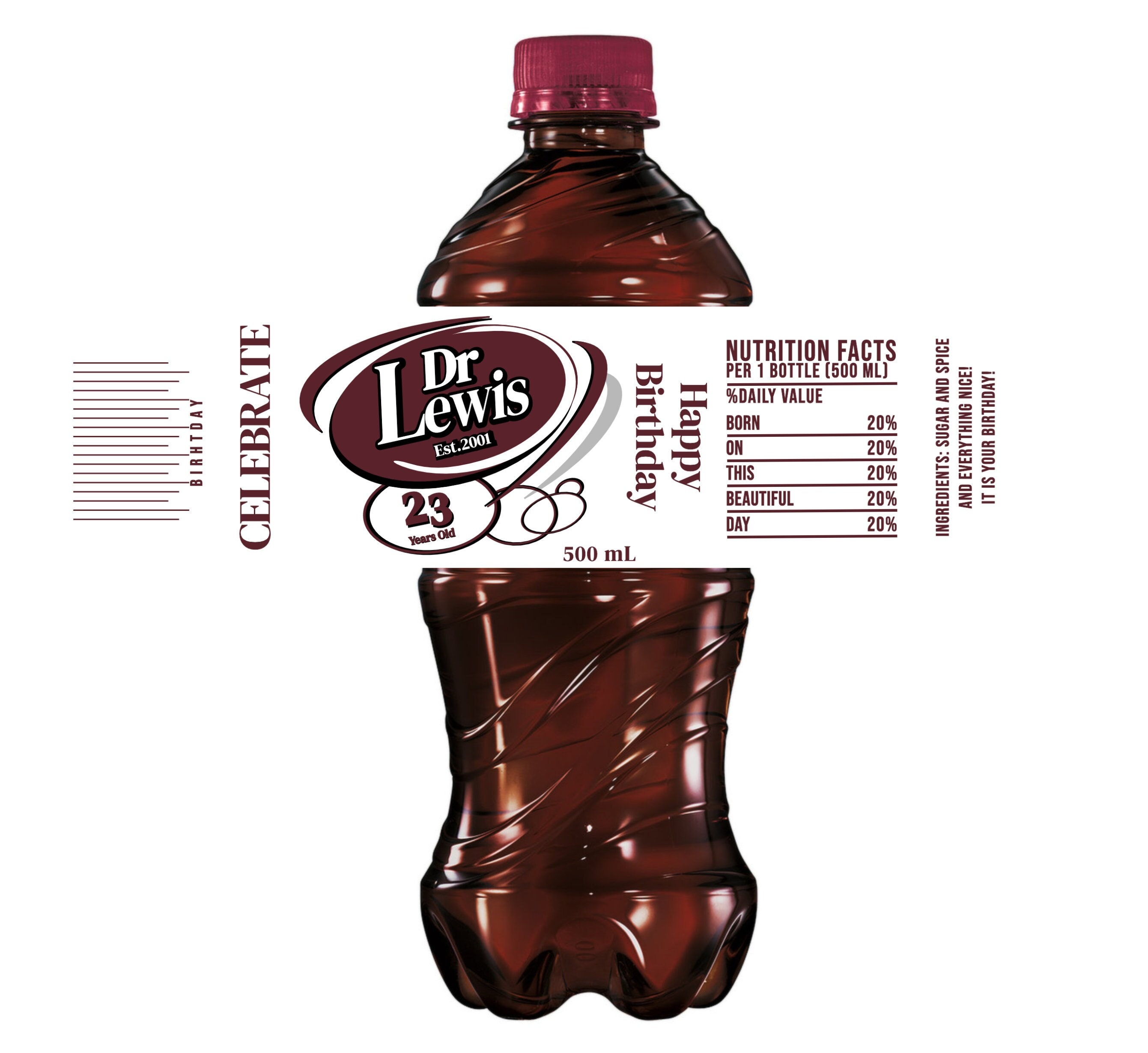 Digital Download - Diet Dr. Pepper Label for Any Occasion! - Etsy