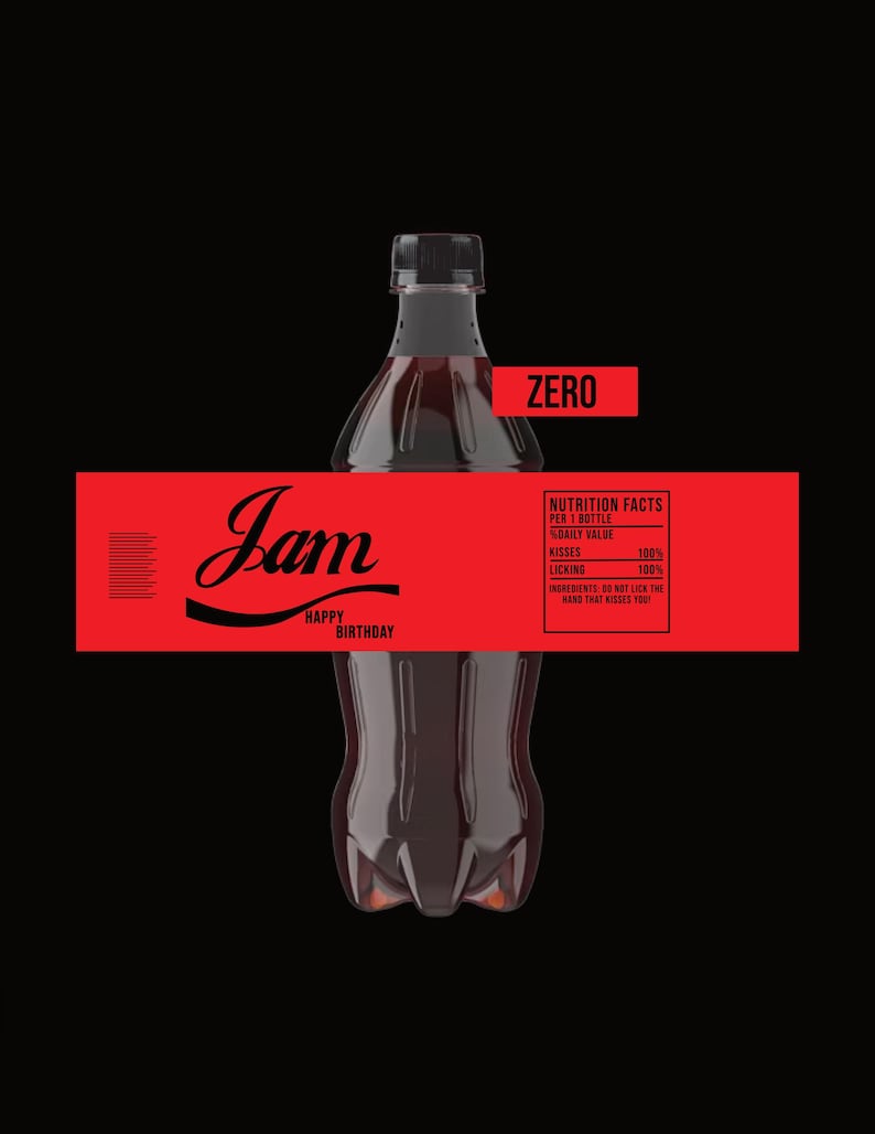 Sticker Label - Personalized Coke Label, Coke Bottle, Coke Label ...