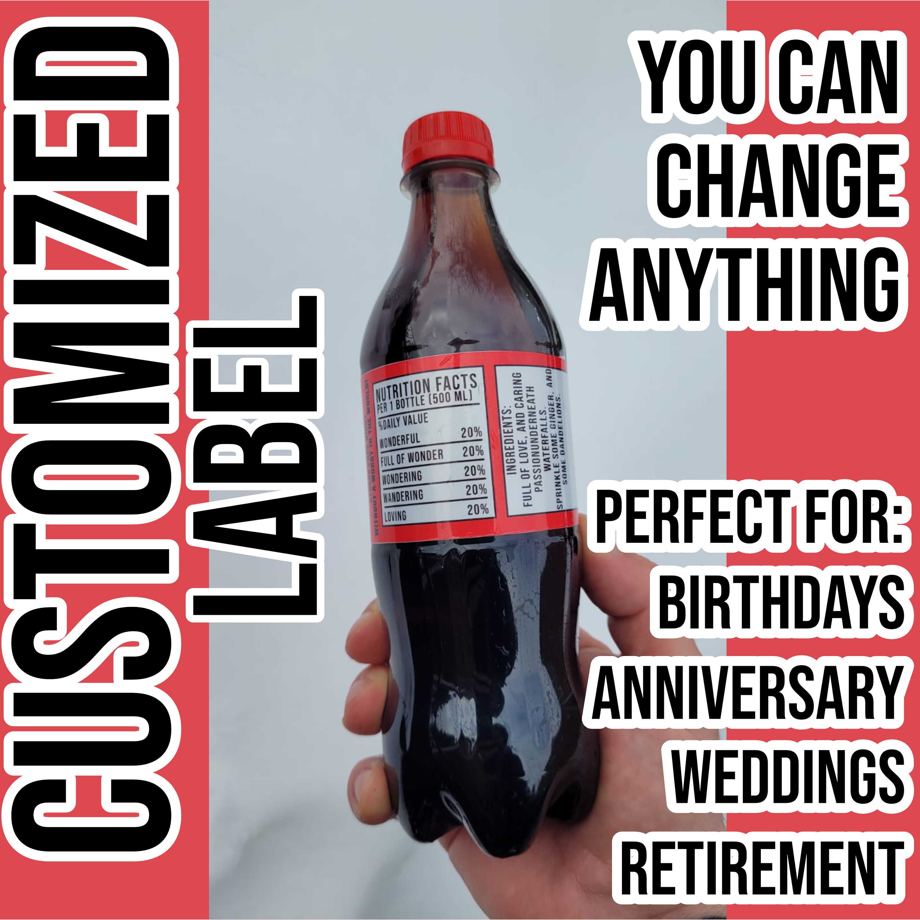 Sticker Label - Personalized Coke Label, Coke Bottle, Coke Label ...