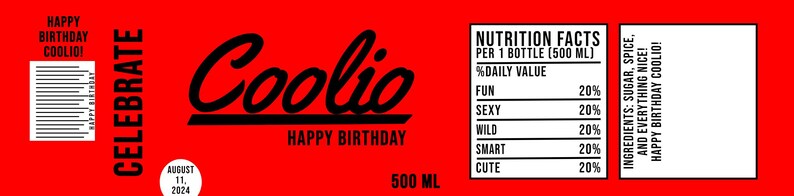 Digital Download - Personalized Coke Label, Coke Bottle, Cola Label ...