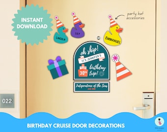 Cruise Door Decorations Printable Ultimate Magnet Bundle PDF - Etsy