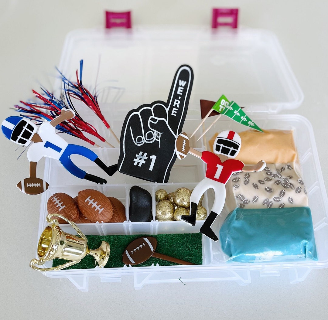 Football Playdough Kit - Etsy