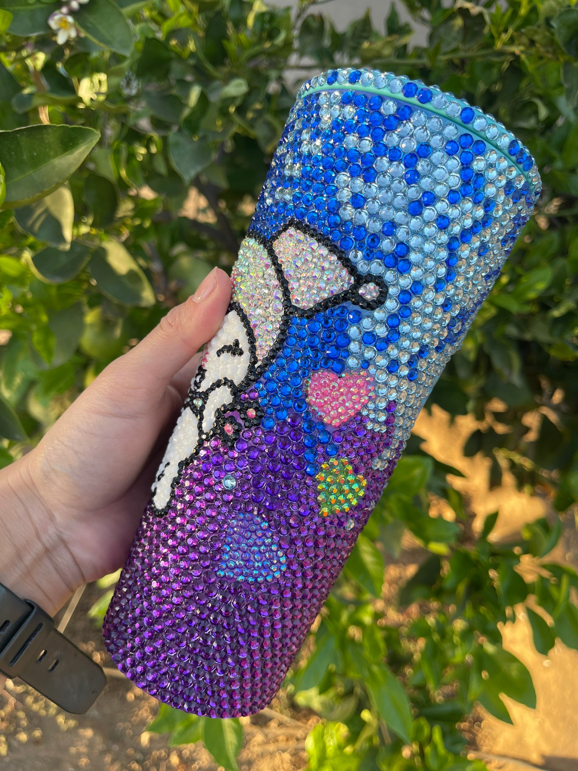 Skull Head Full Blinged Cup - Etsy