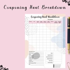 Couponing Bundle 13 Printable Templates - Digital Download - PDF File ...