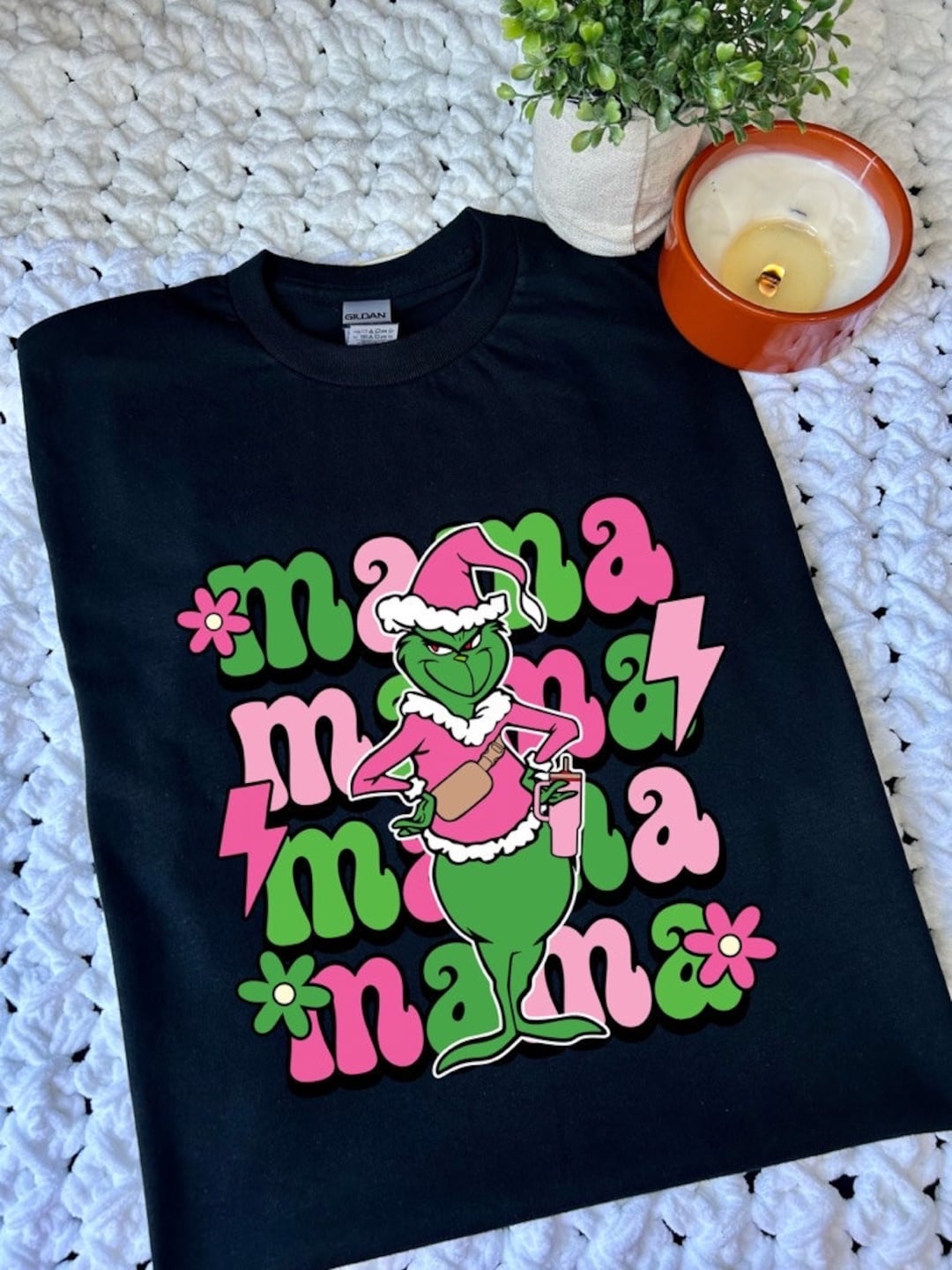 Mama Grinch Shirt Retro Grinch Grinch Era Grinchy Season - Etsy