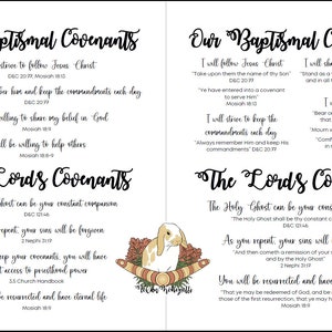 Baptism Covenants Printable - Church of Jesus Christ of Latter-day ...