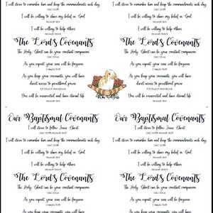 Baptism Covenants Printable - Church of Jesus Christ of Latter-day ...