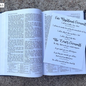 Baptism Covenants Printable - Church of Jesus Christ of Latter-day ...