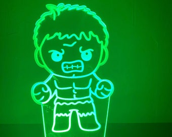 Hulk Led Lamp - Etsy