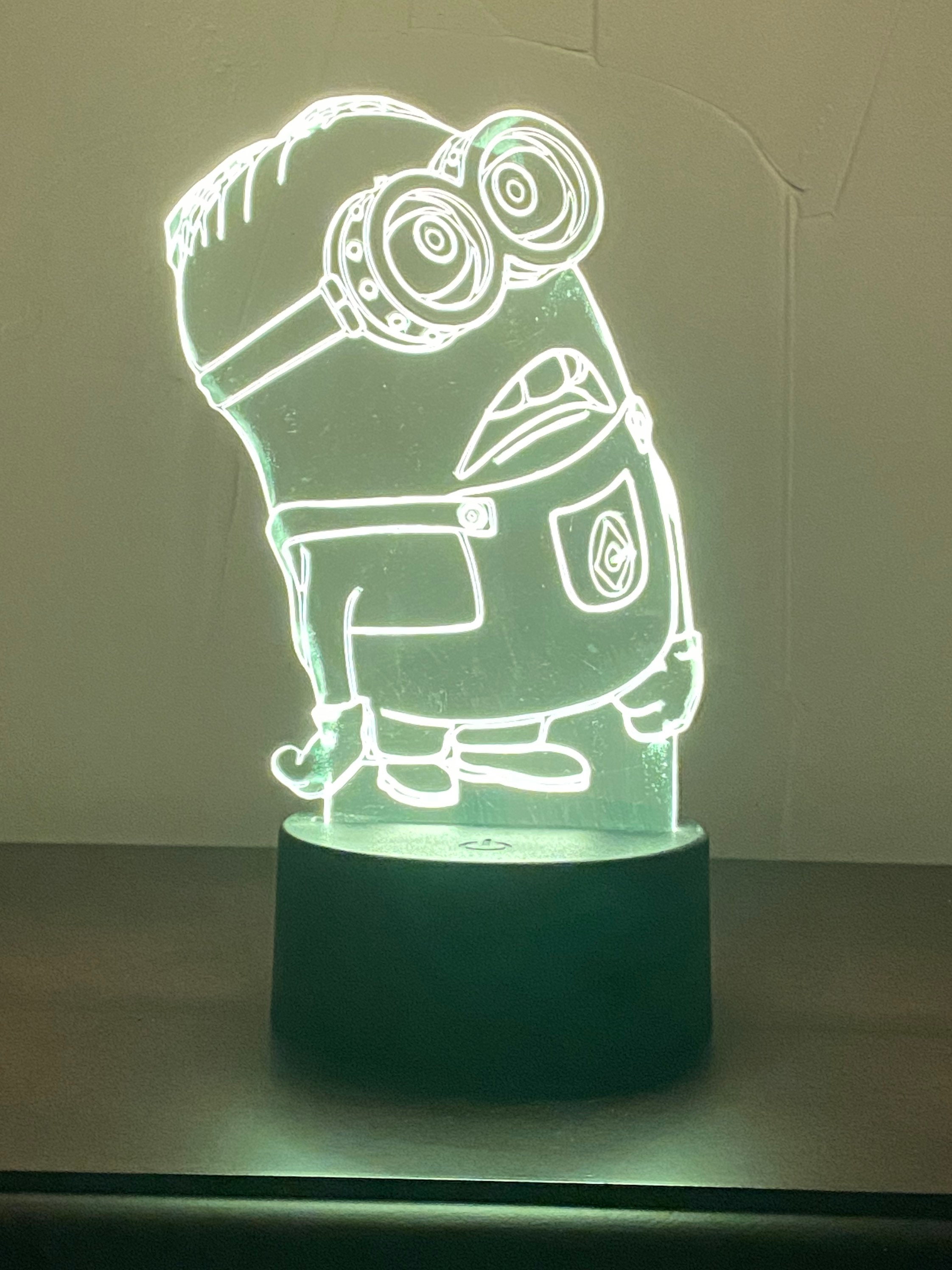 Personalized Minion LED Nightlight - Etsy